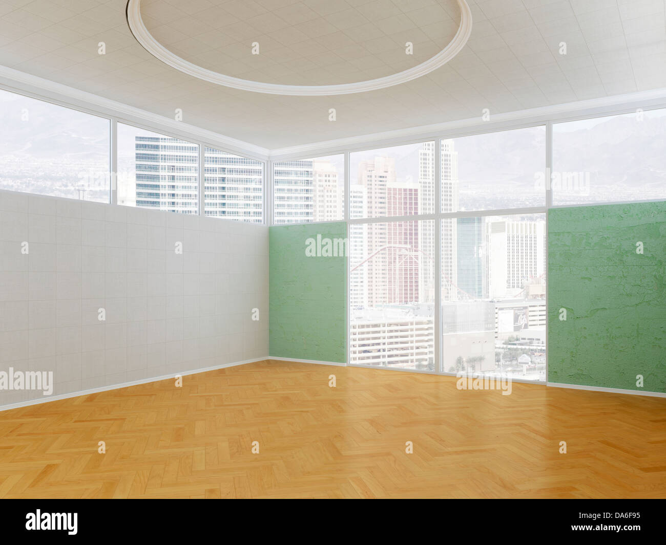 Empty room, loft Stock Photo - Alamy
