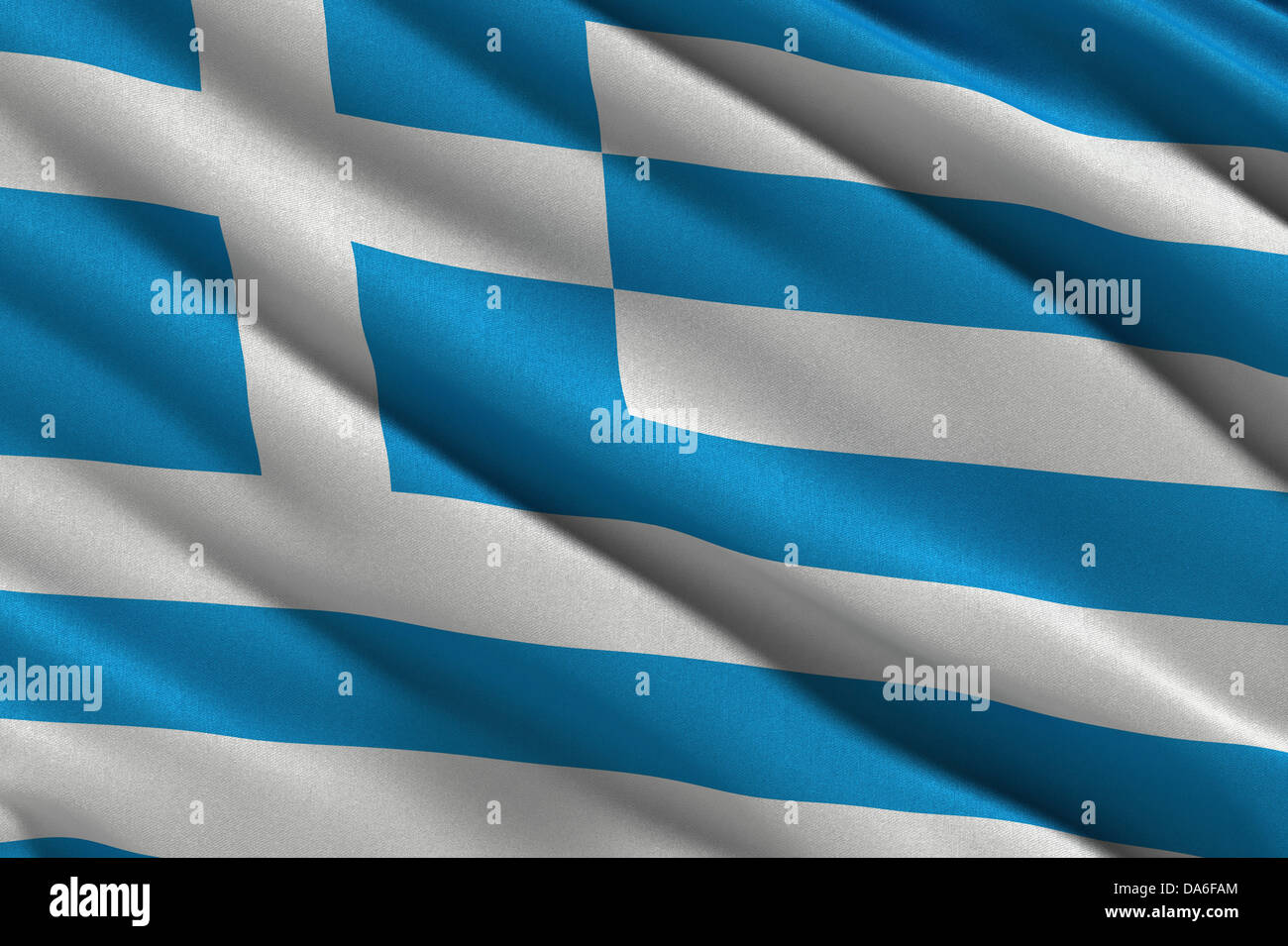Flag of Greece Stock Photo - Alamy