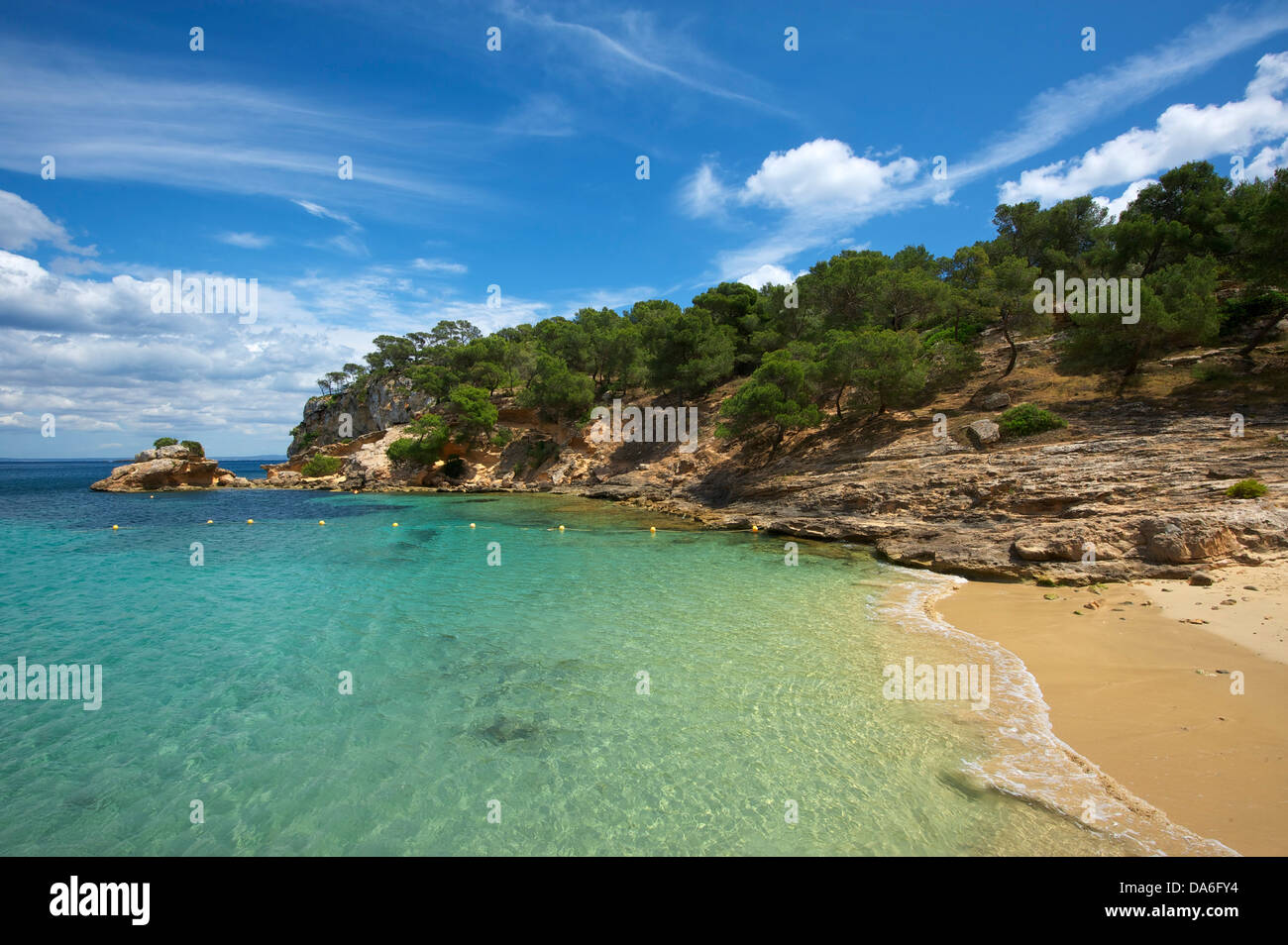 Bays bay beaches beach cala portals vells hi-res stock photography and ...