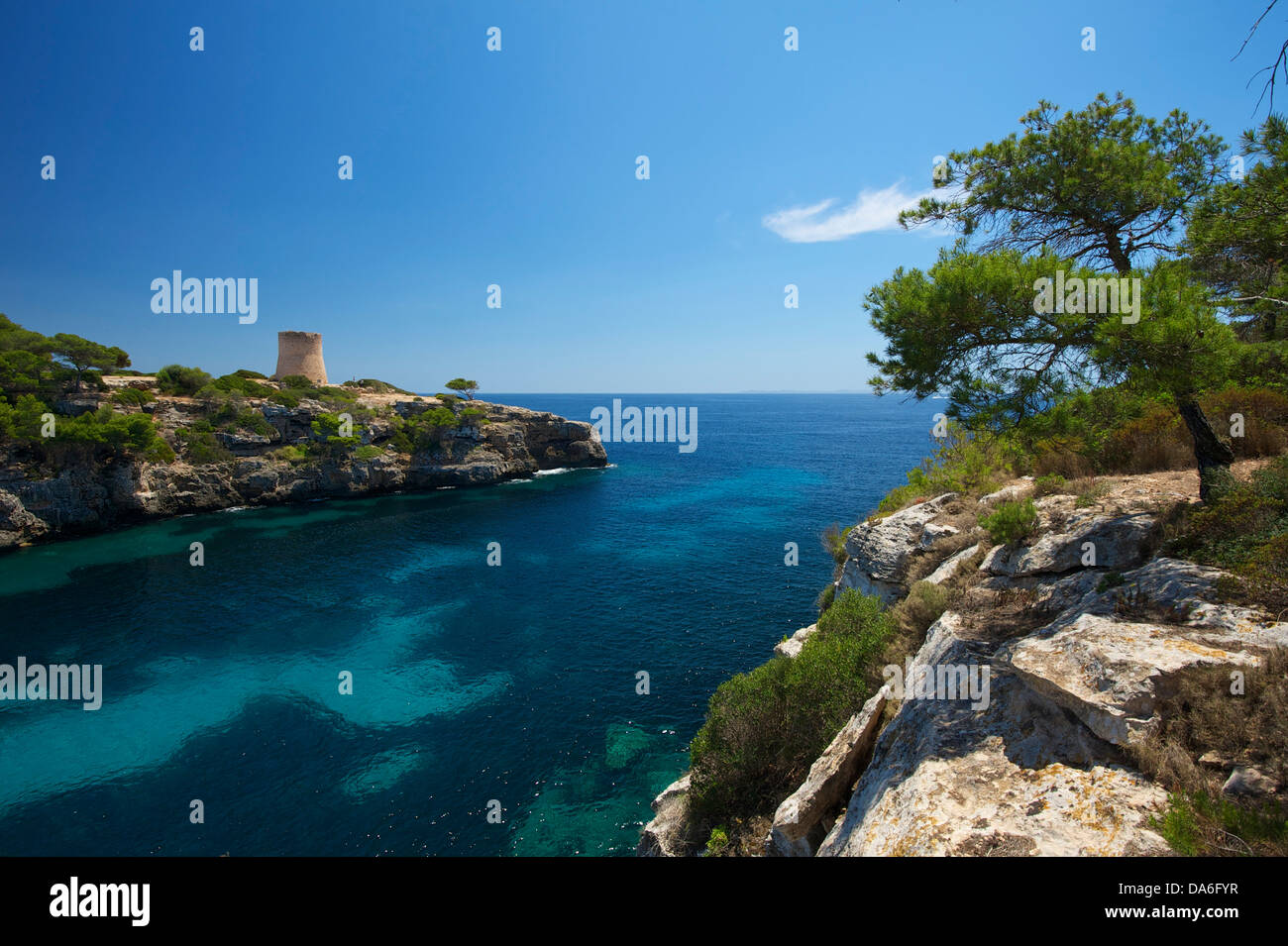 Cala Pi bay Stock Photo - Alamy