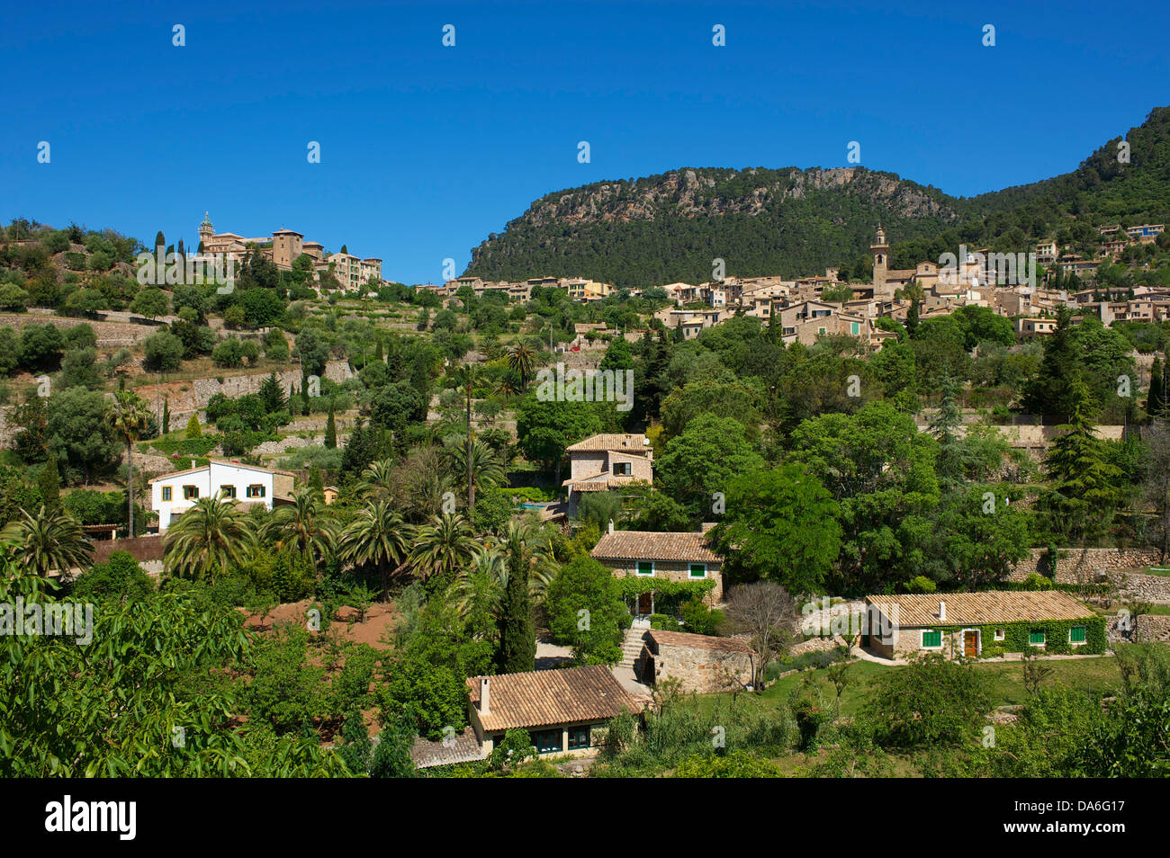 Townscape with the Charterhouse or Royal Carthusian Monastery of ...