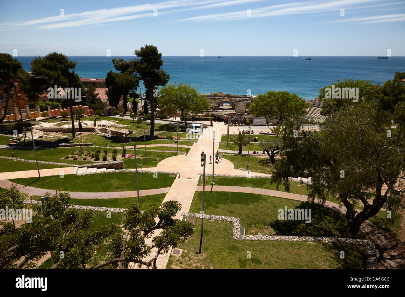 roman amphitheatre park ruins of tarraco unesco world heritage site ...