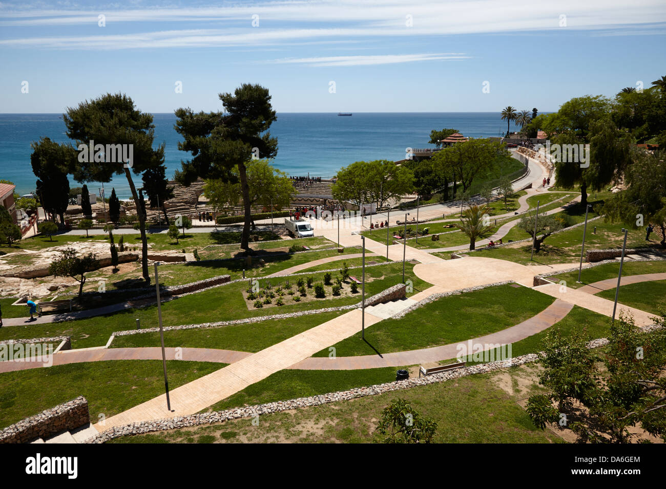 roman amphitheatre park ruins of tarraco unesco world heritage site ...