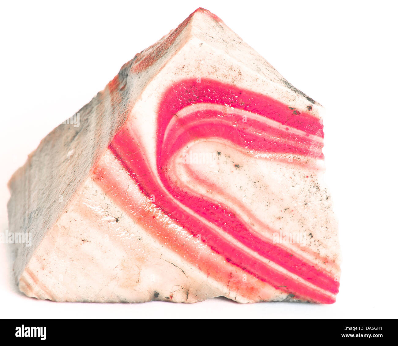 banded form of the Flint stone Stock Photo - Alamy