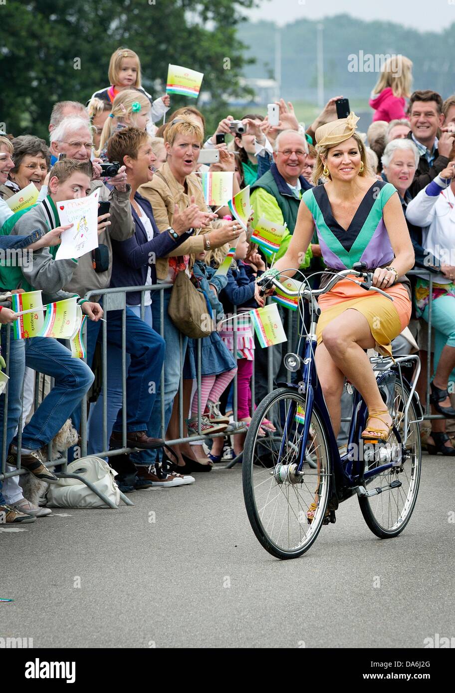 Utrecht, The Netherlands. 05th July, 2013. Dutch Queen Maxima attends ...