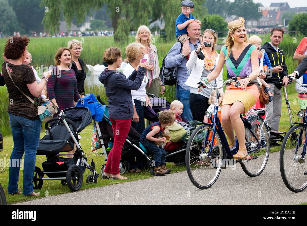 Utrecht, The Netherlands. 05th July, 2013. Dutch Queen Maxima attends ...
