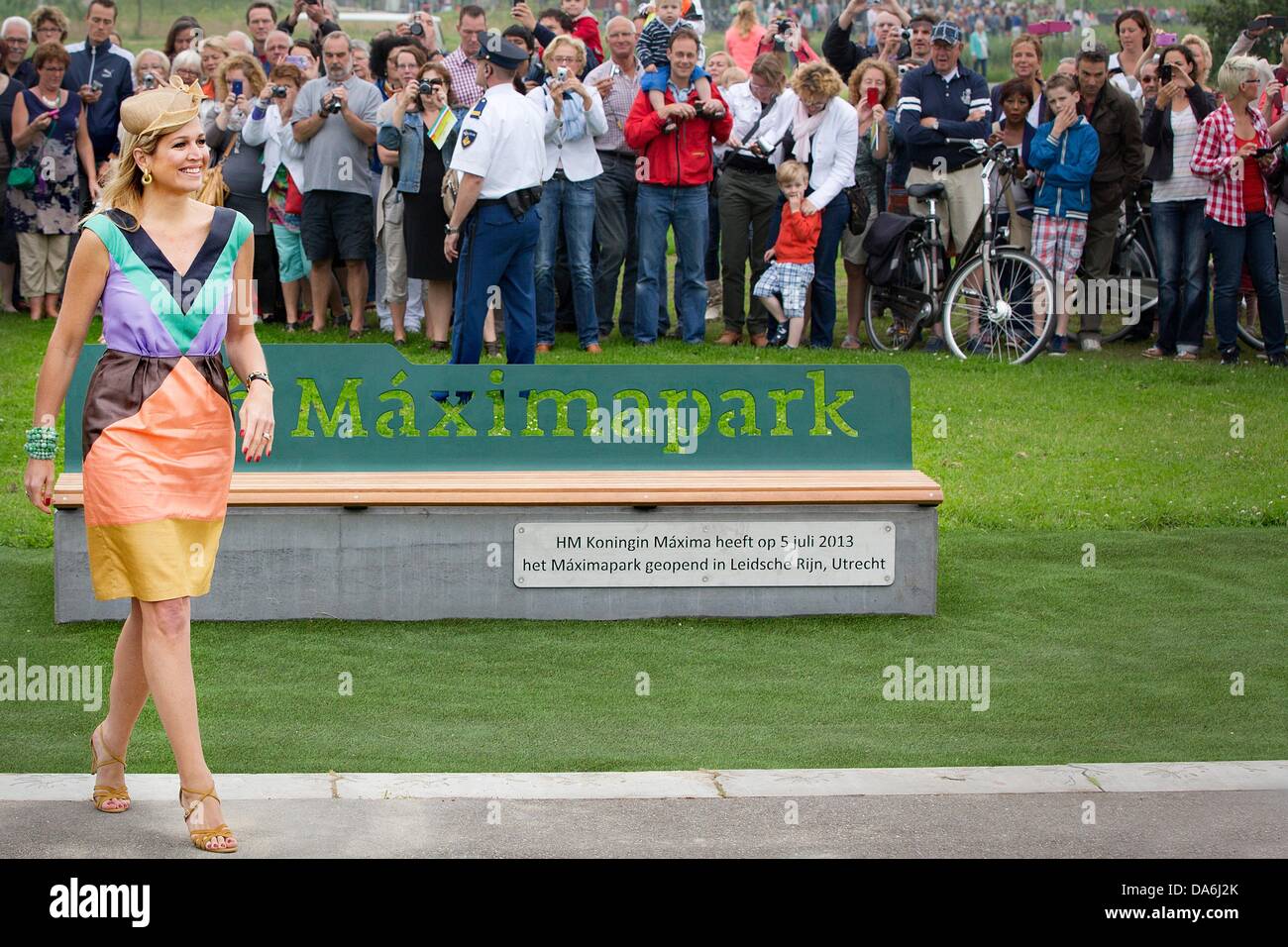 Utrecht, The Netherlands. 05th July, 2013. Dutch Queen Maxima attends ...