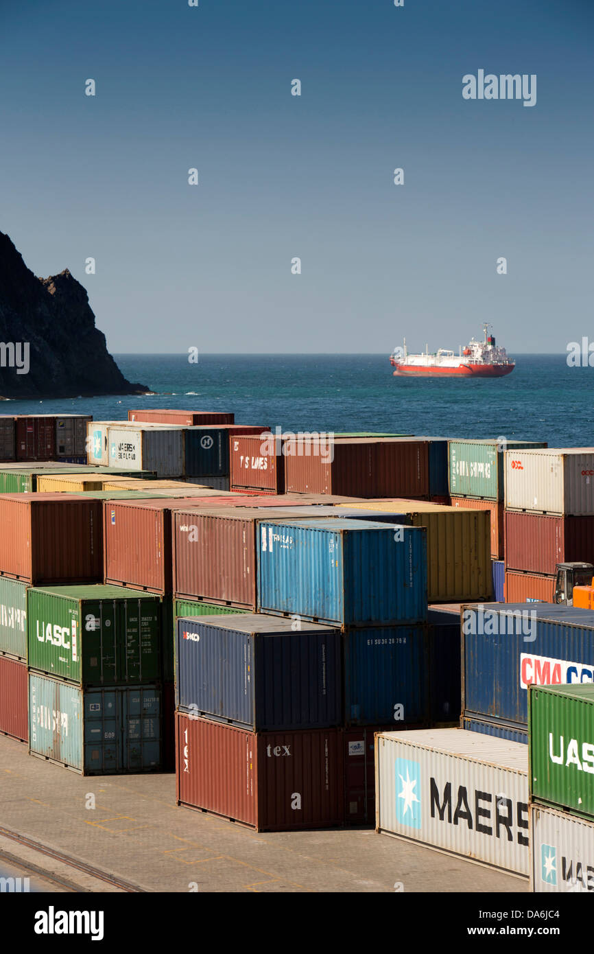 Oman muscat container port containers hi-res stock photography and ...