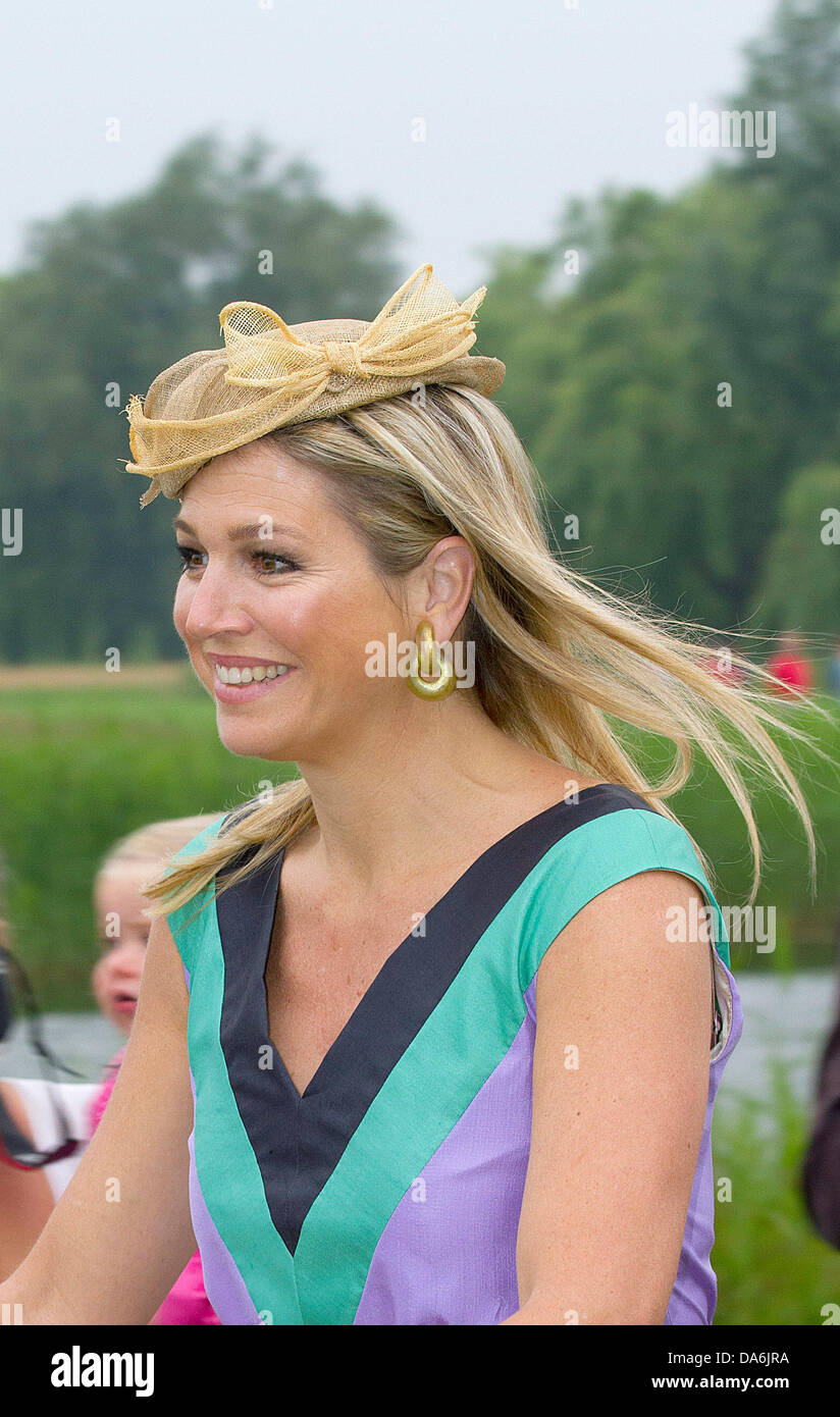 Utrecht, The Netherlands. 05th July, 2013. Dutch Queen Maxima attends ...