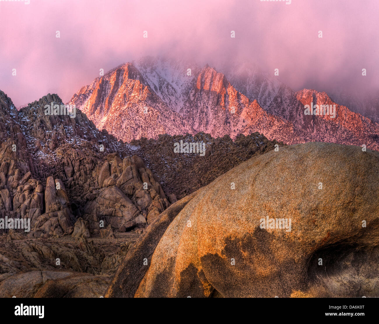 USA, United States, America, California, Lone Pine, Alabama Hills ...