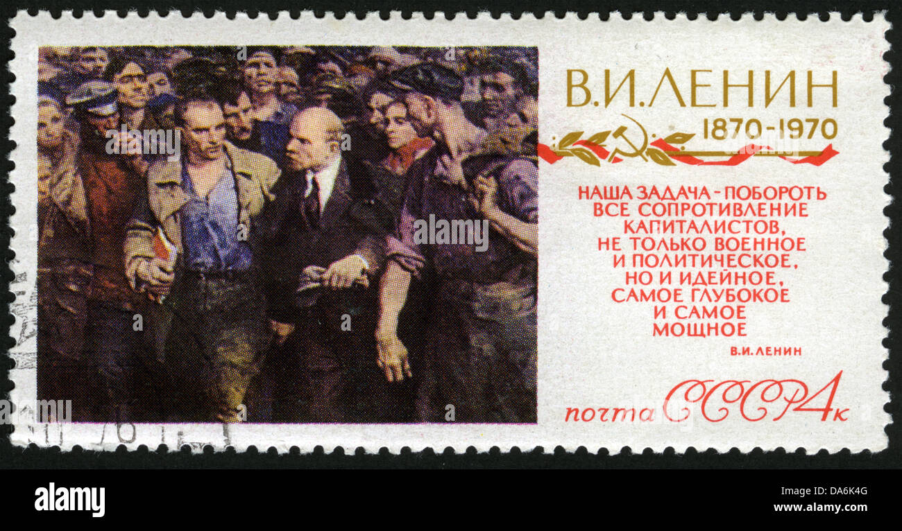 100 years since the birth of lenin hi-res stock photography and images ...