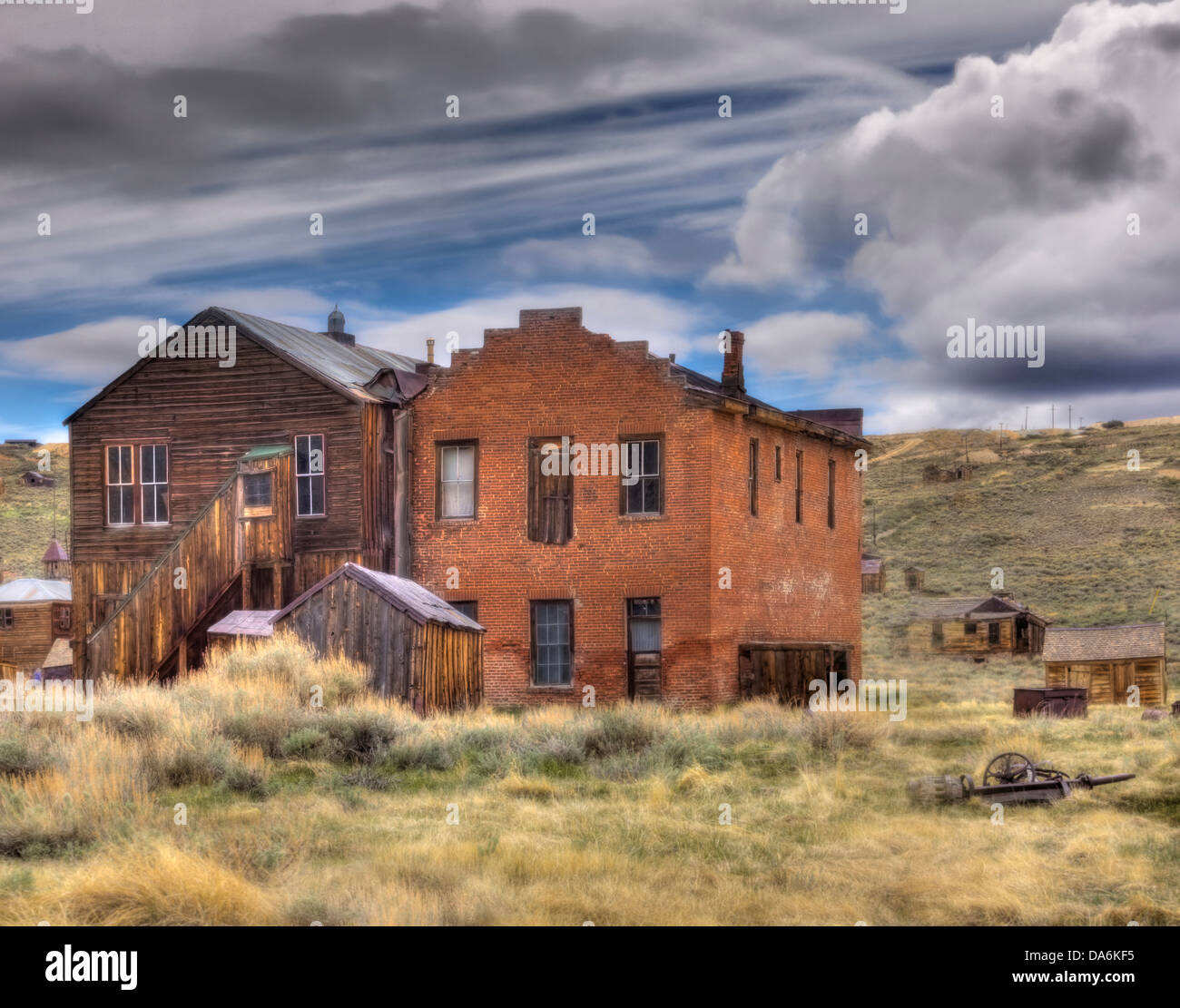 USA, United States, America, California, Bodie, Bodie State, Historic ...