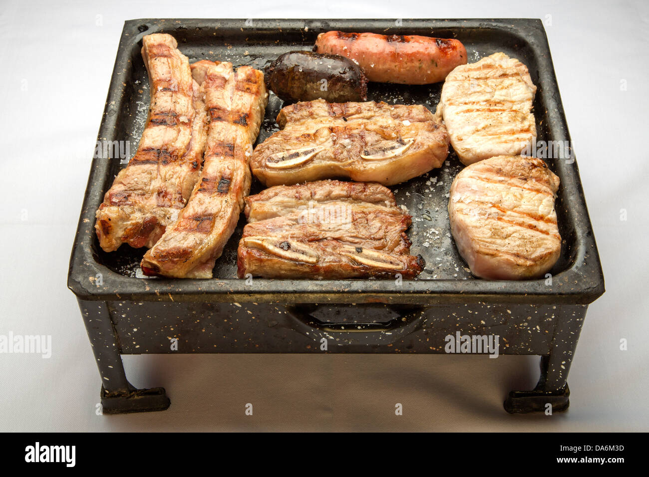 Beef barbecue grill Stock Photo - Alamy