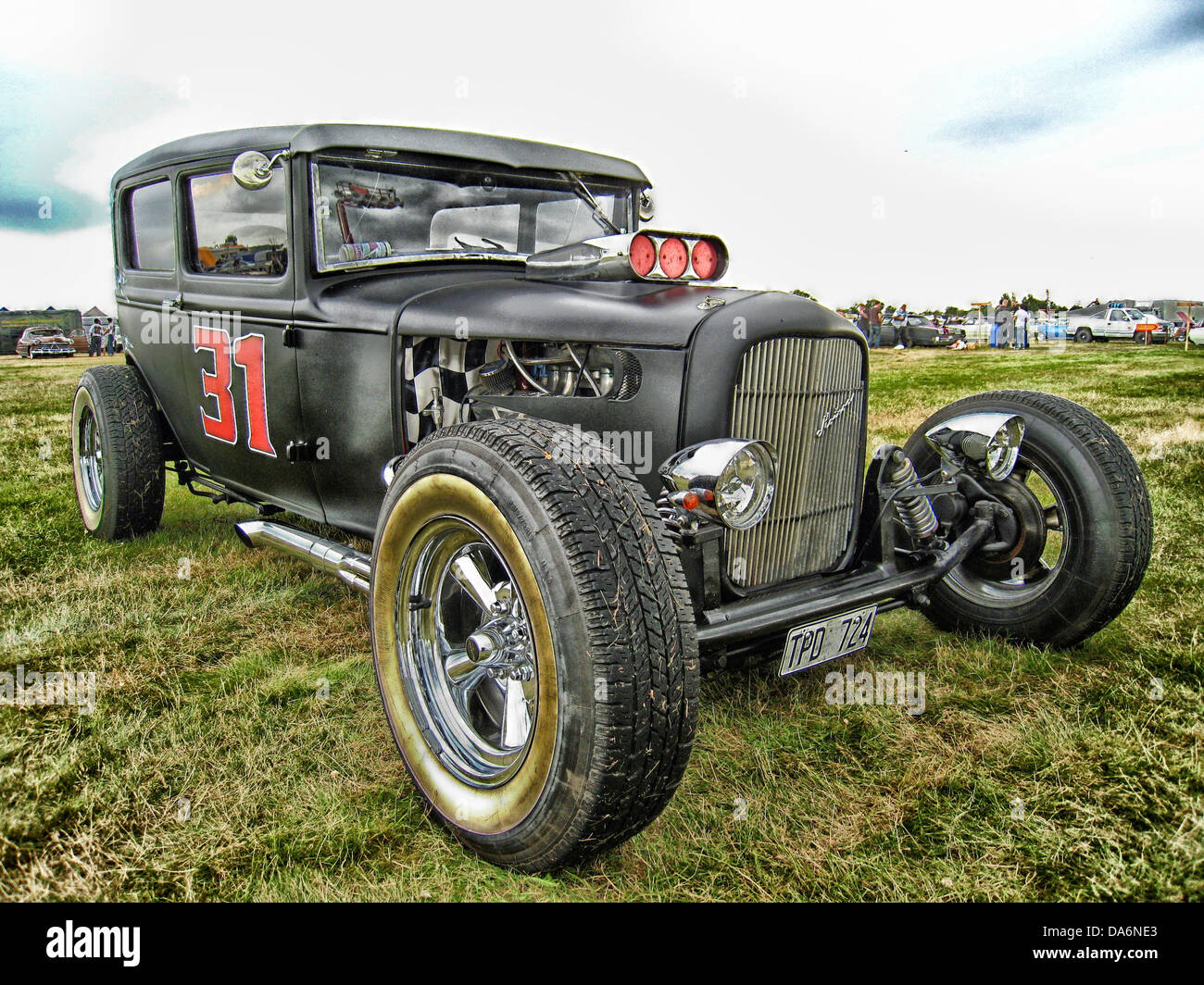 A hot rod car is a classic, custom-built vehicle known for its powerful ...