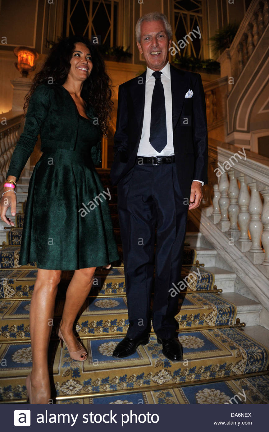 Afef Jnifen And Marco Tronchetti Provera Stock Photos & Afef Jnifen And ...