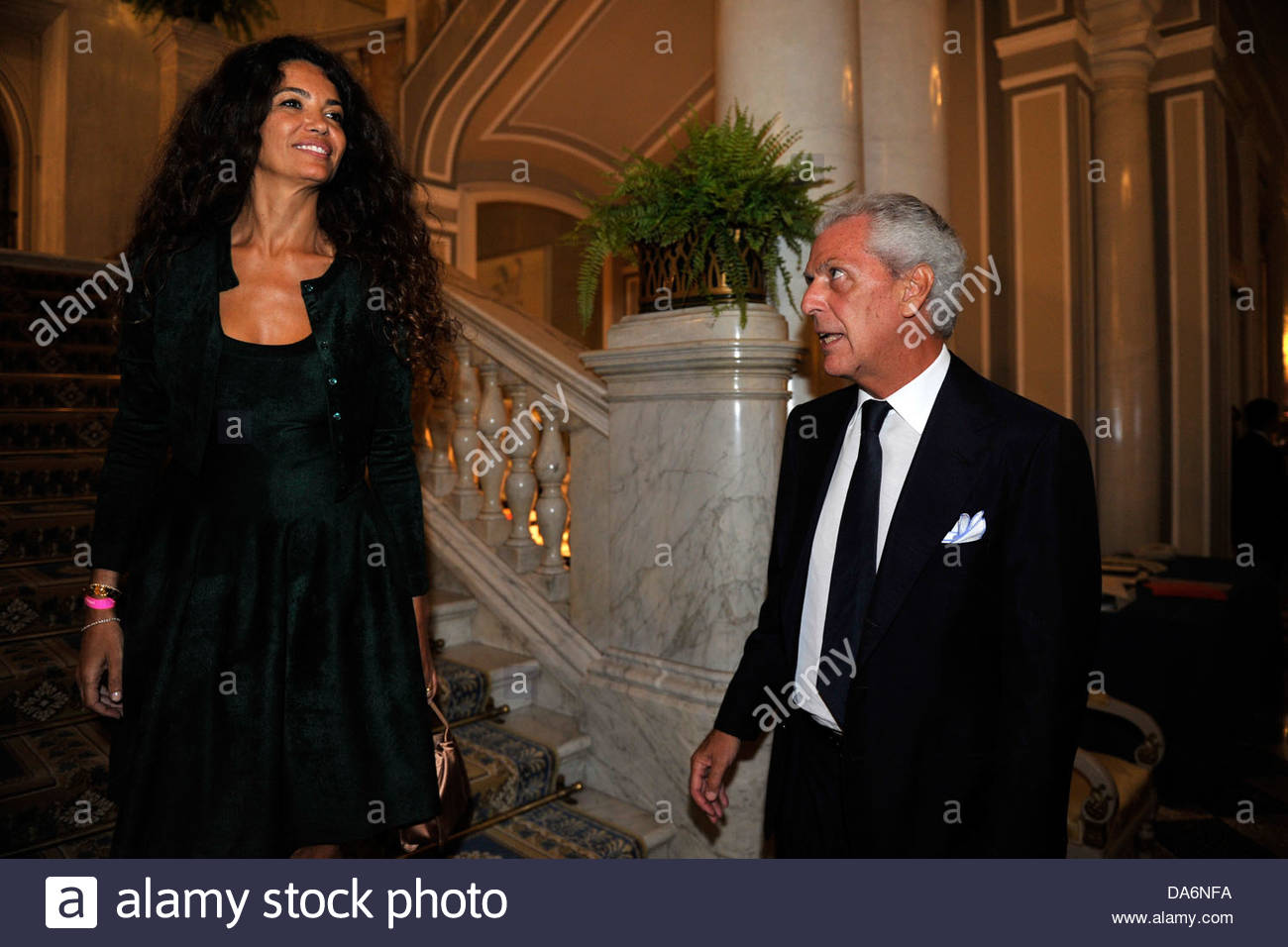 marco tronchetti provera and afef Stock Photo, Royalty Free Image ...