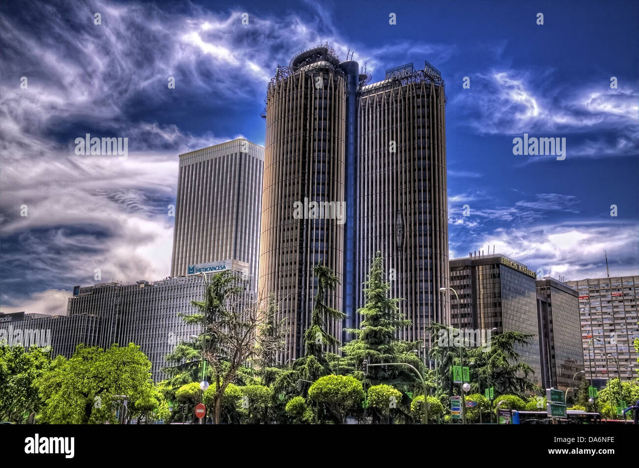 Madrid spain city hi-res stock photography and images - Alamy