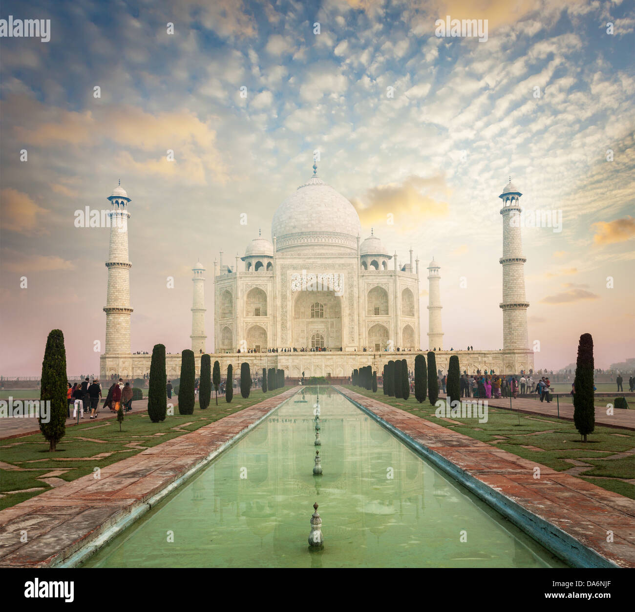 Taj Mahal Sunset Or Sunrise