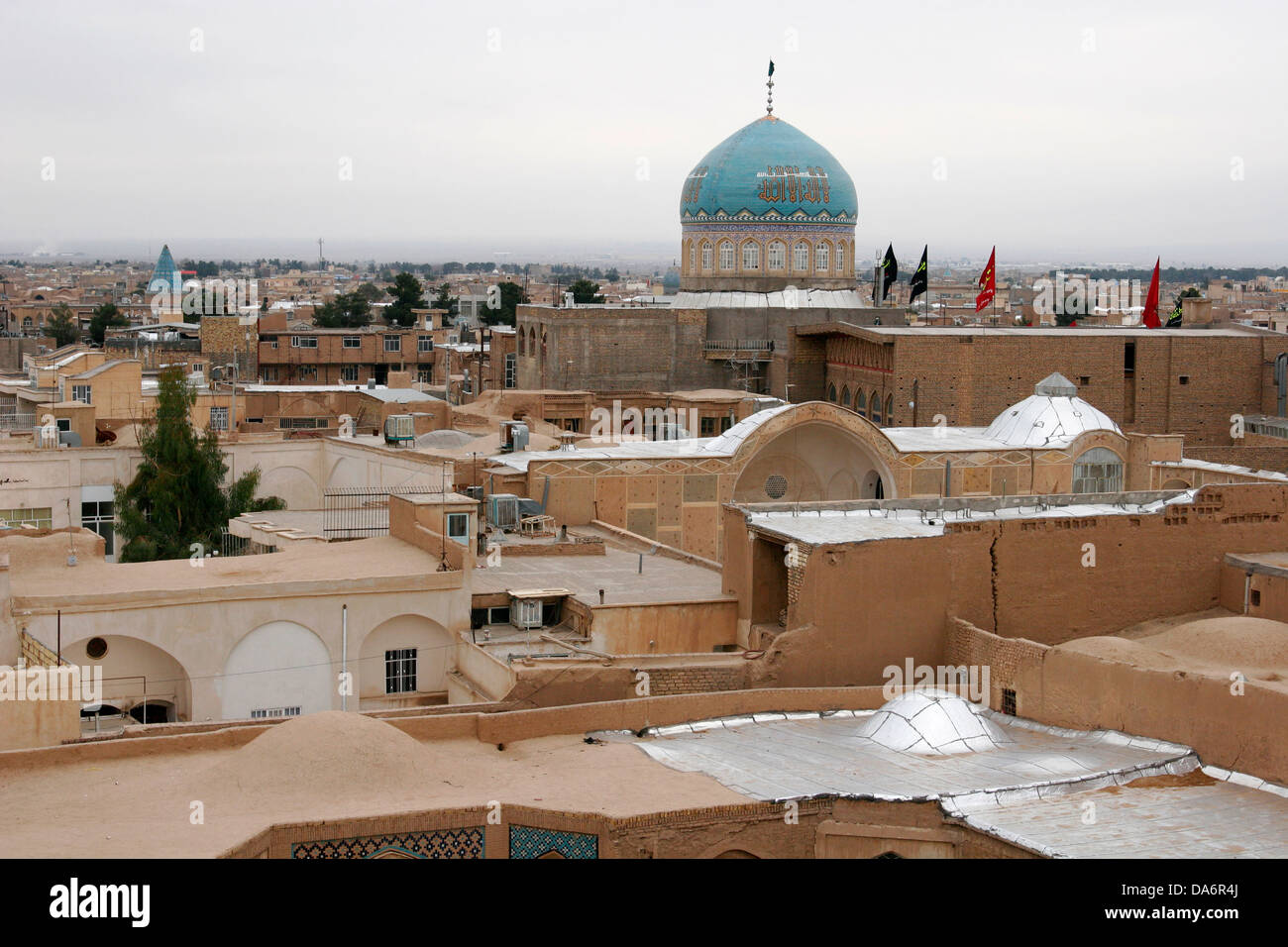 Old traditional architecture in Kashan, Central Iran Stock Photo - Alamy