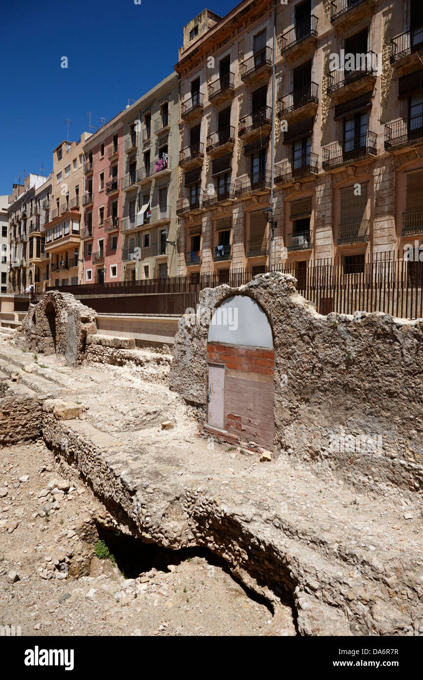 roman circus ruins of tarraco unesco world heritage site beside ...
