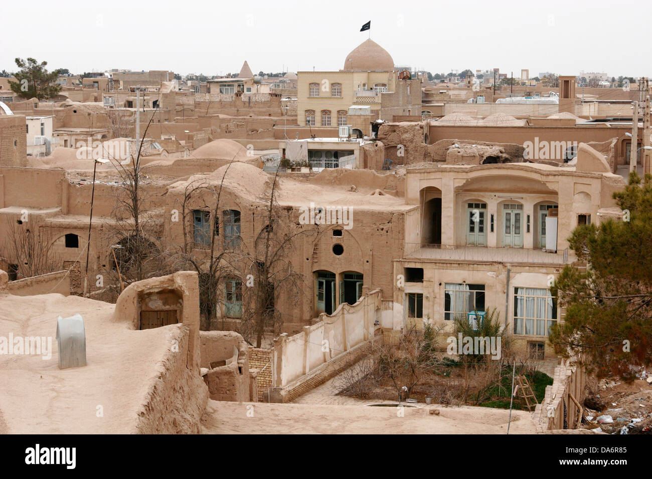 Old traditional architecture in Kashan, Central Iran Stock Photo - Alamy