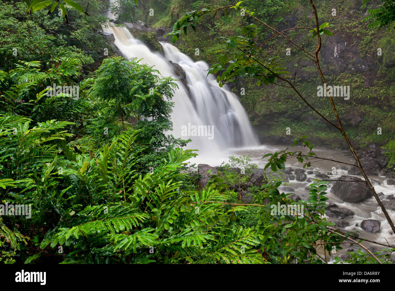 Maui waterfall hi-res stock photography and images - Alamy