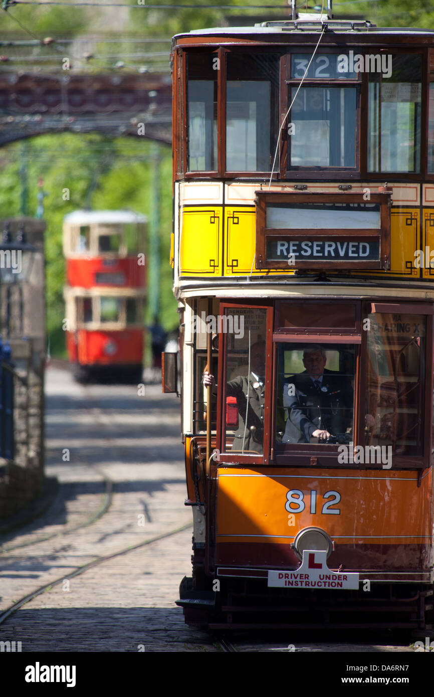 Trams drivers passengers national tramway hi-res stock photography and ...