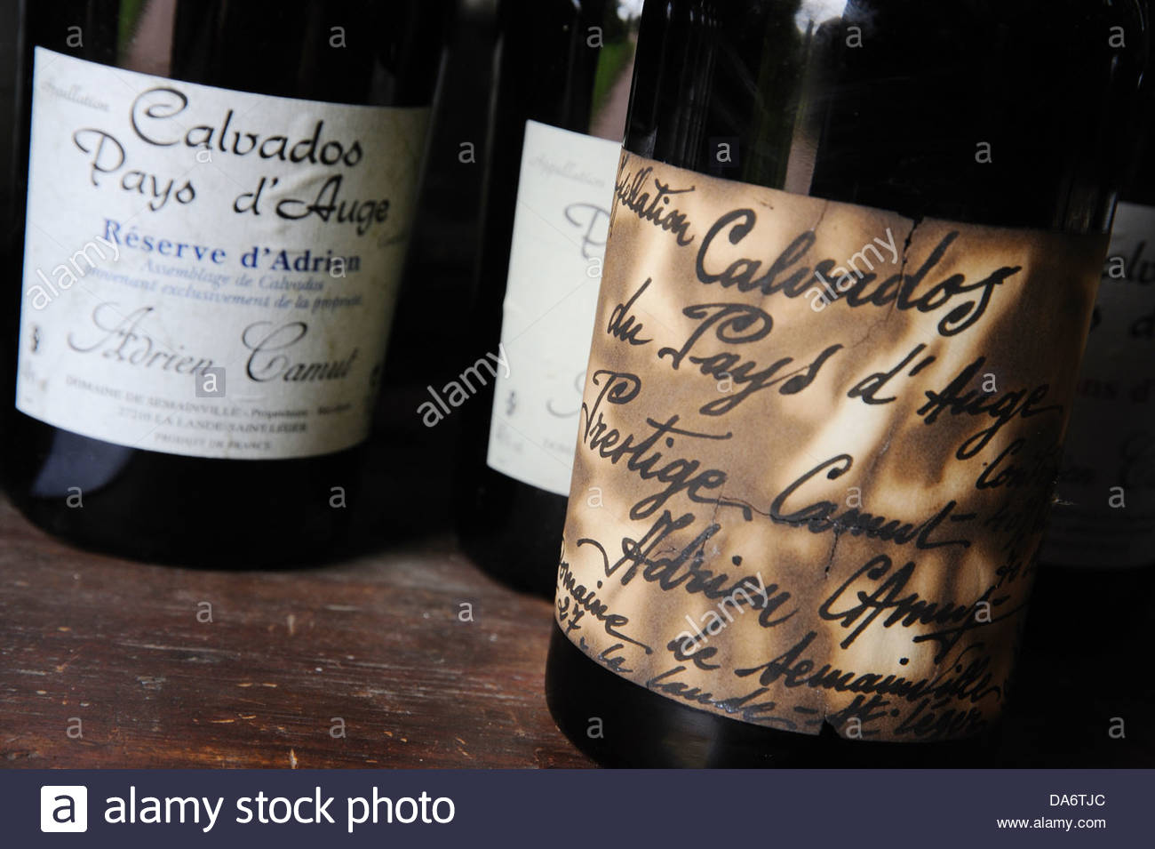 Bottles Of Calvados High Resolution Stock Photography and Images - Alamy