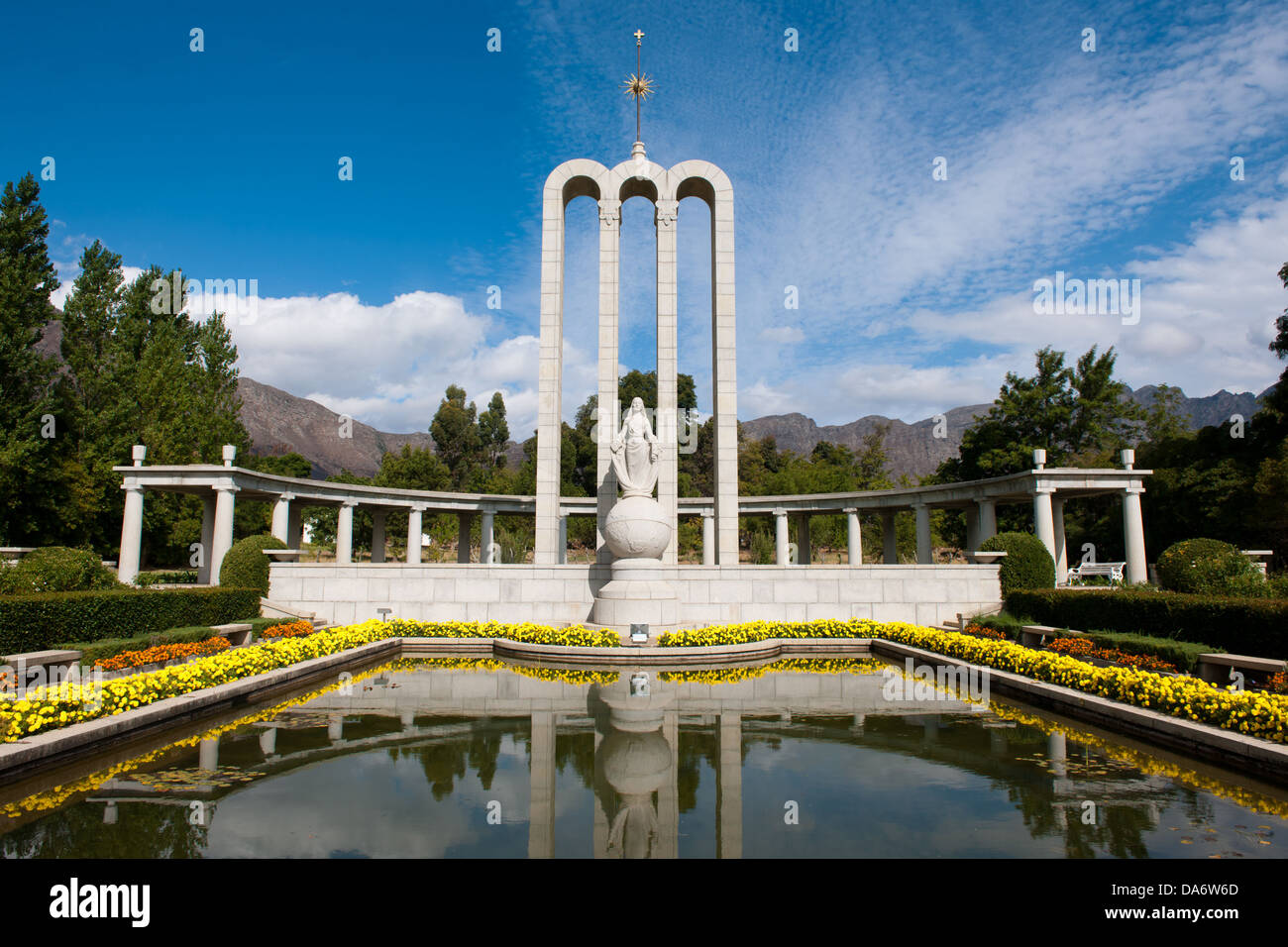 Huguenot Monument, Franschhoek, South Africa Stock Photo - Alamy