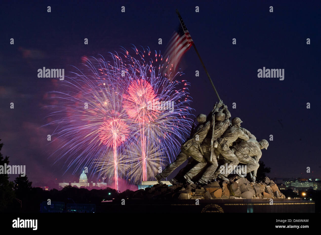 Washington dc july 4 hi-res stock photography and images - Alamy