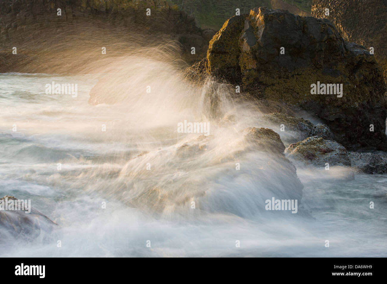 USA, United States, America, Oregon, Coastal, Haystacks, Oceans, Indian ...