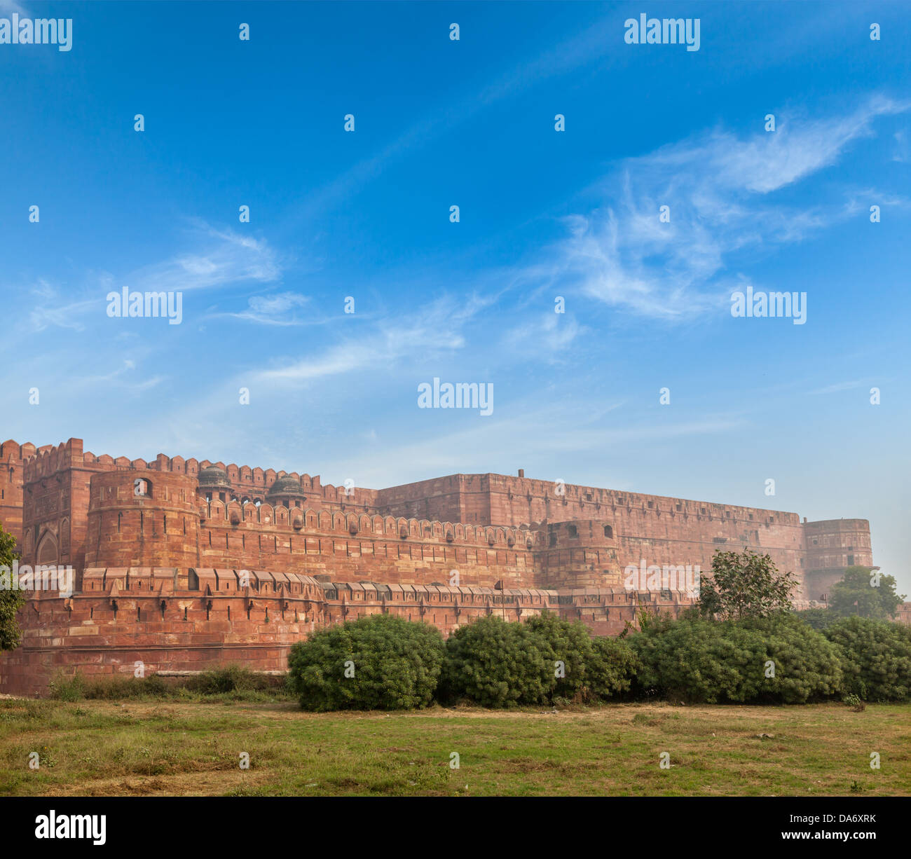 Agra Fort. Agra, Uttar Pradesh, India Stock Photo - Alamy