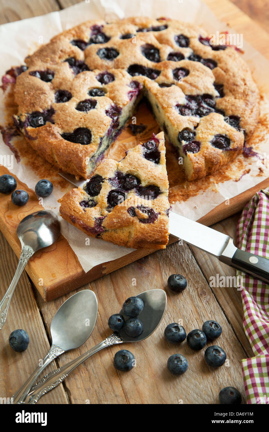 Natural homemade berry cake hi-res stock photography and images - Alamy