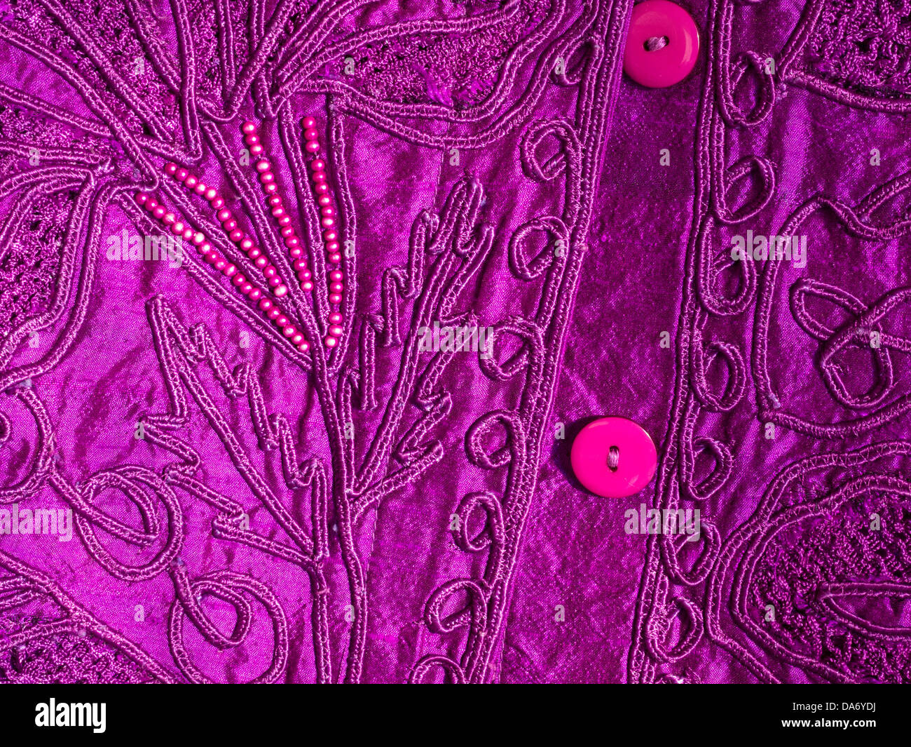 Close-up of Garment Details Stock Photo - Alamy