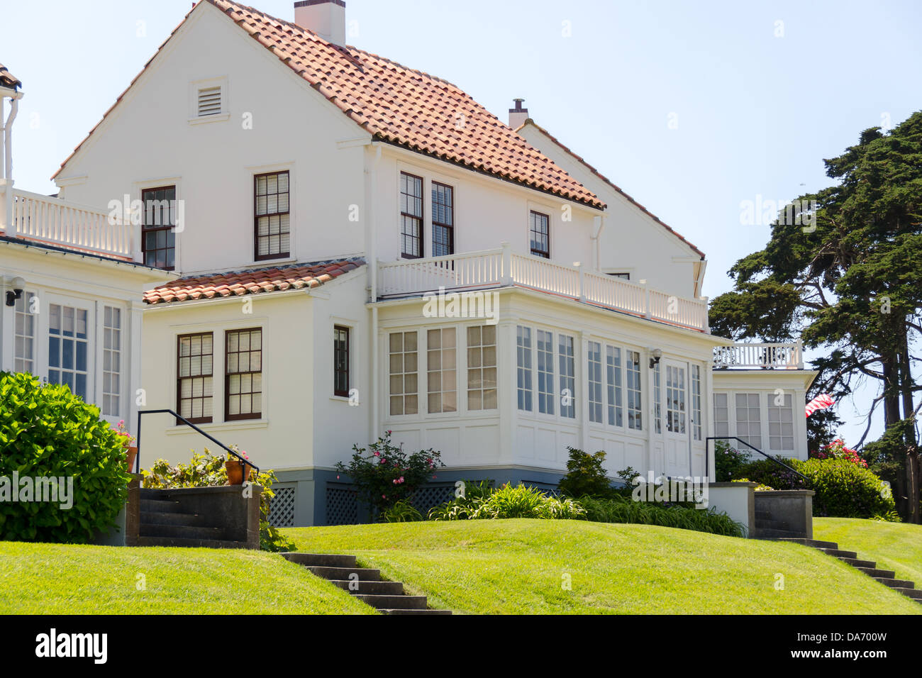 home of a military garrison in San Francisco, California Stock Photo ...