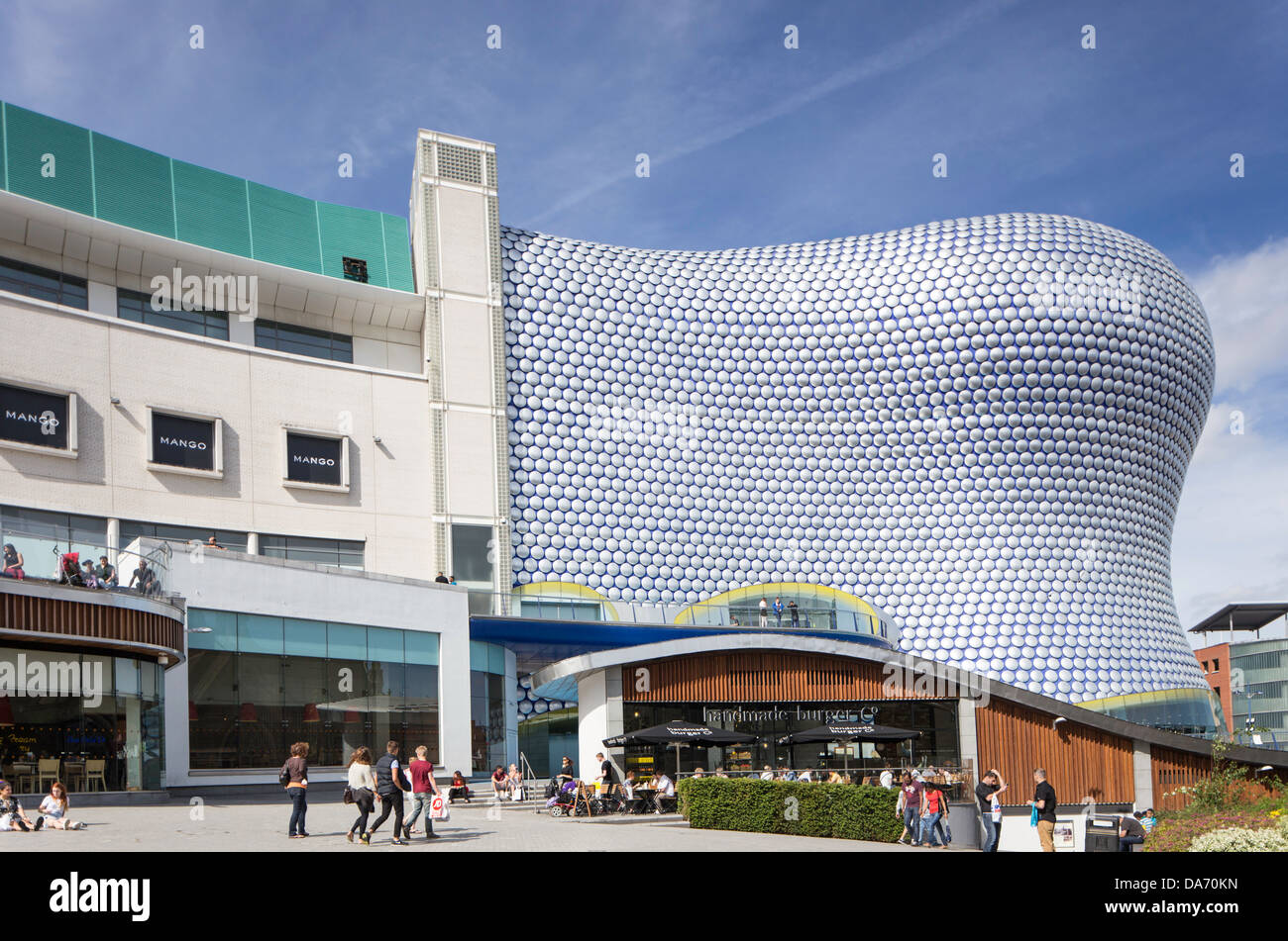 The Bullring, Birmingham City Centre, Birmingham, England, UK Stock ...