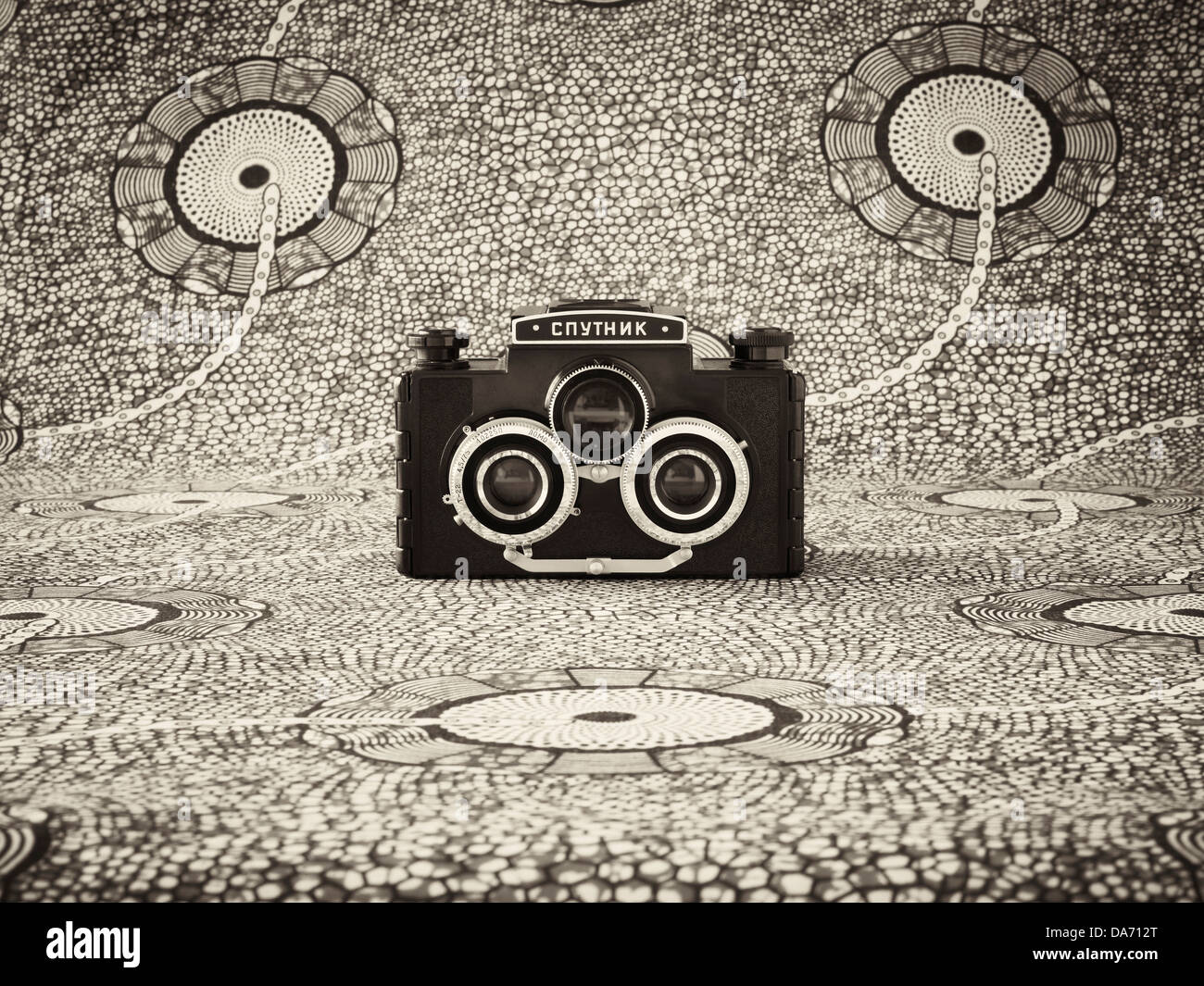 Russian Sputnik vintage camera Stock Photo - Alamy