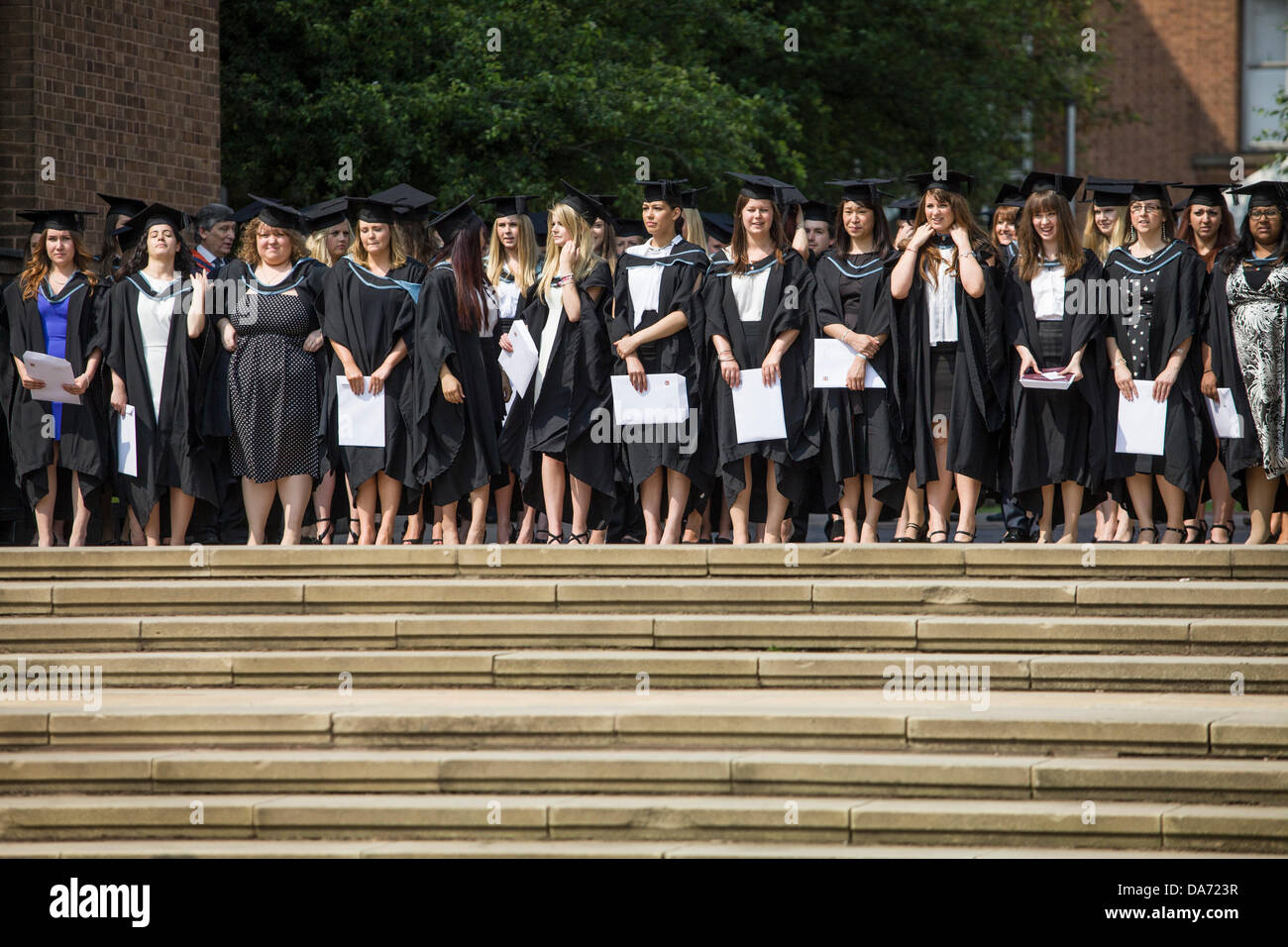 Graduates from birmingham university uk hi-res stock photography and ...