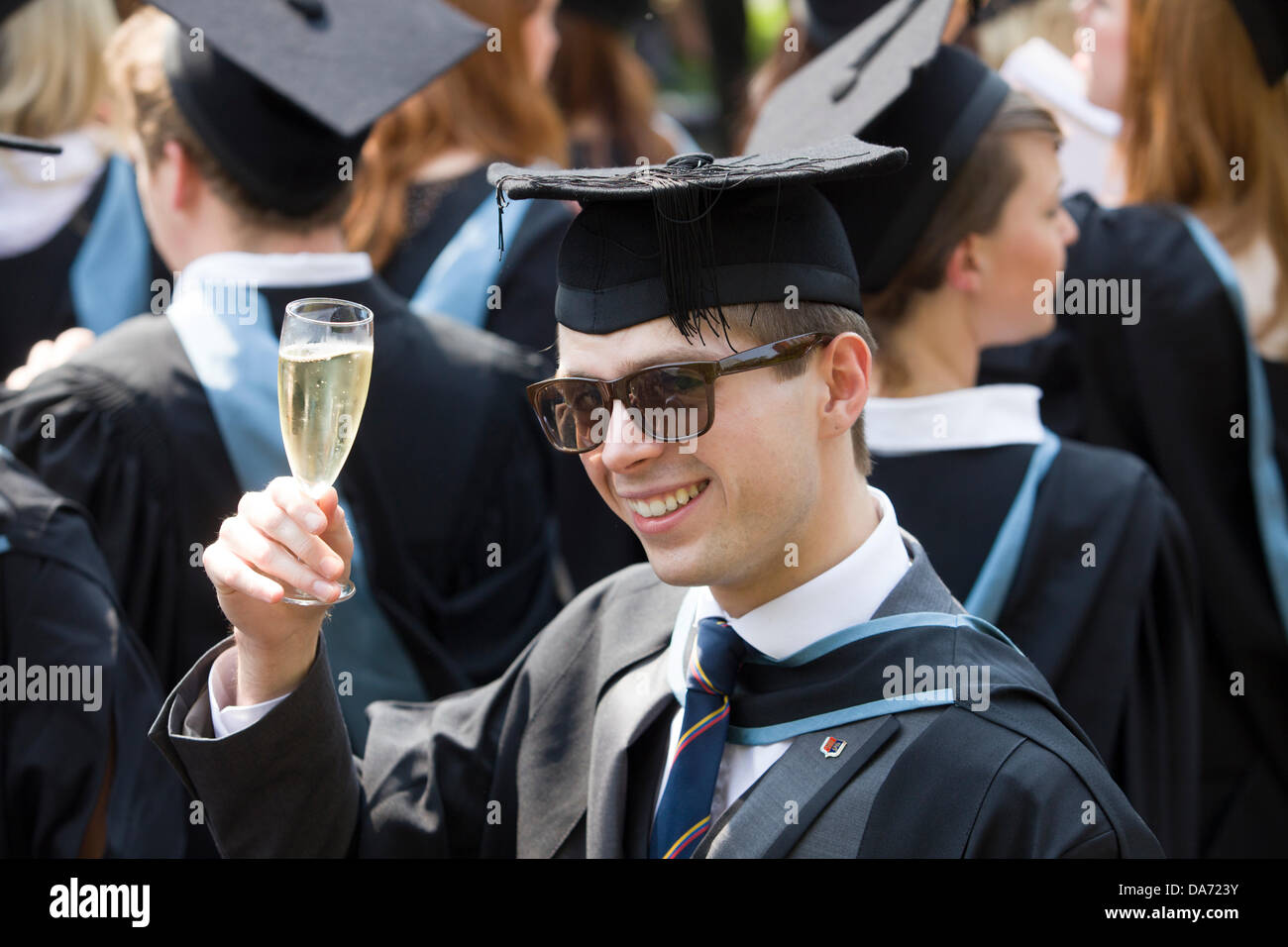 Birmingham, UK. 05th July, 2013. University of Birmingham students ...