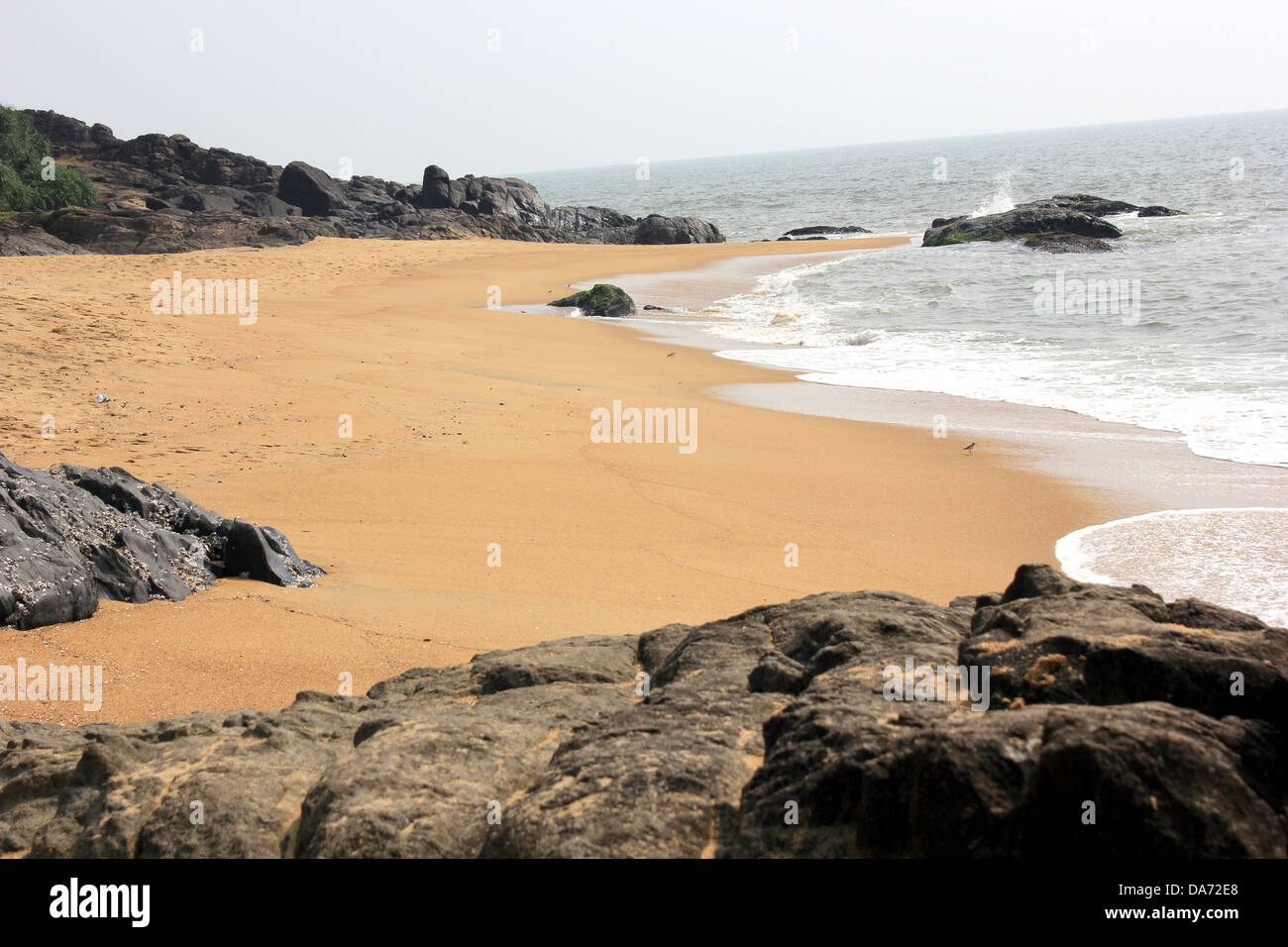 beach at Bekal Fort Kerala India Stock Photo - Alamy