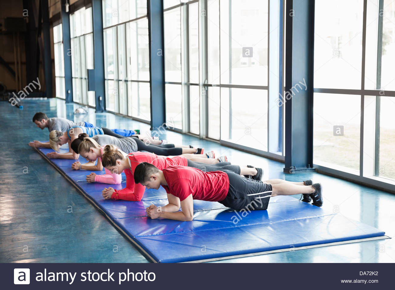Exercising in space hi-res stock photography and images - Alamy