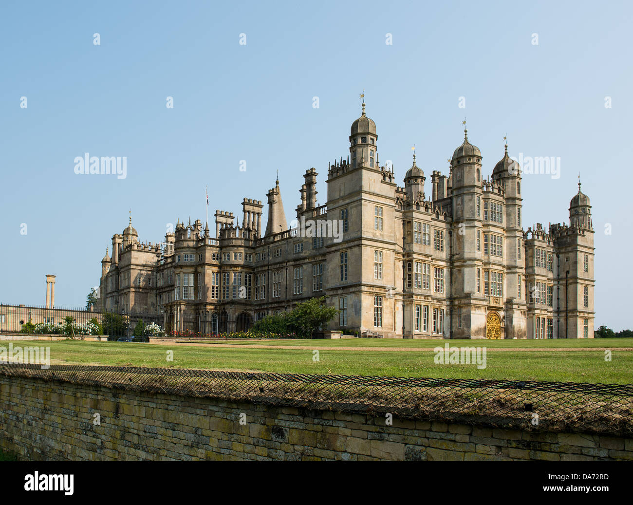 The towers burghley house hi-res stock photography and images - Alamy