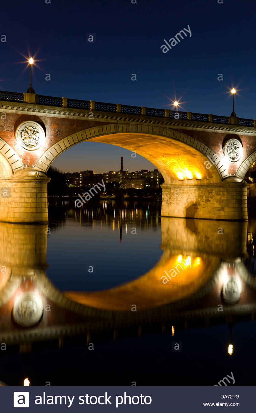 Po River Isabella Bridge Stock Photos & Po River Isabella Bridge Stock ...