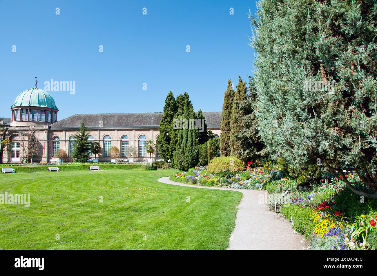 The garden was established by Charles III William, Margrave of Baden ...