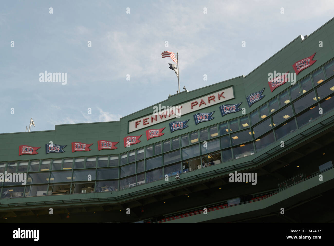 Fenway Park, Boston Massachusetts, home field of the Boston Red Sox ...