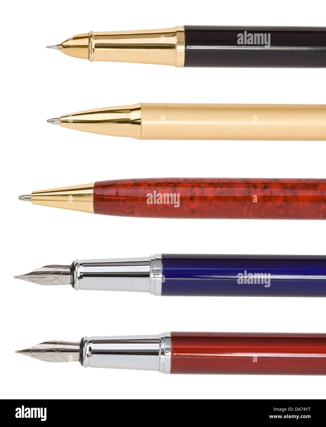 pen isolated on white background Stock Photo - Alamy