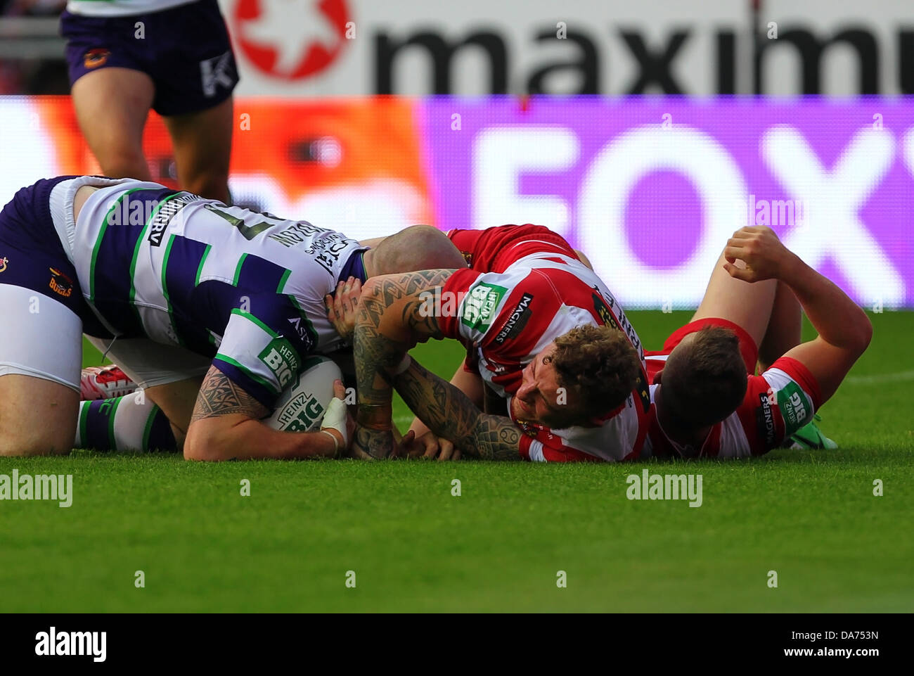 Bradford bulls wigan warriors hi-res stock photography and images - Alamy