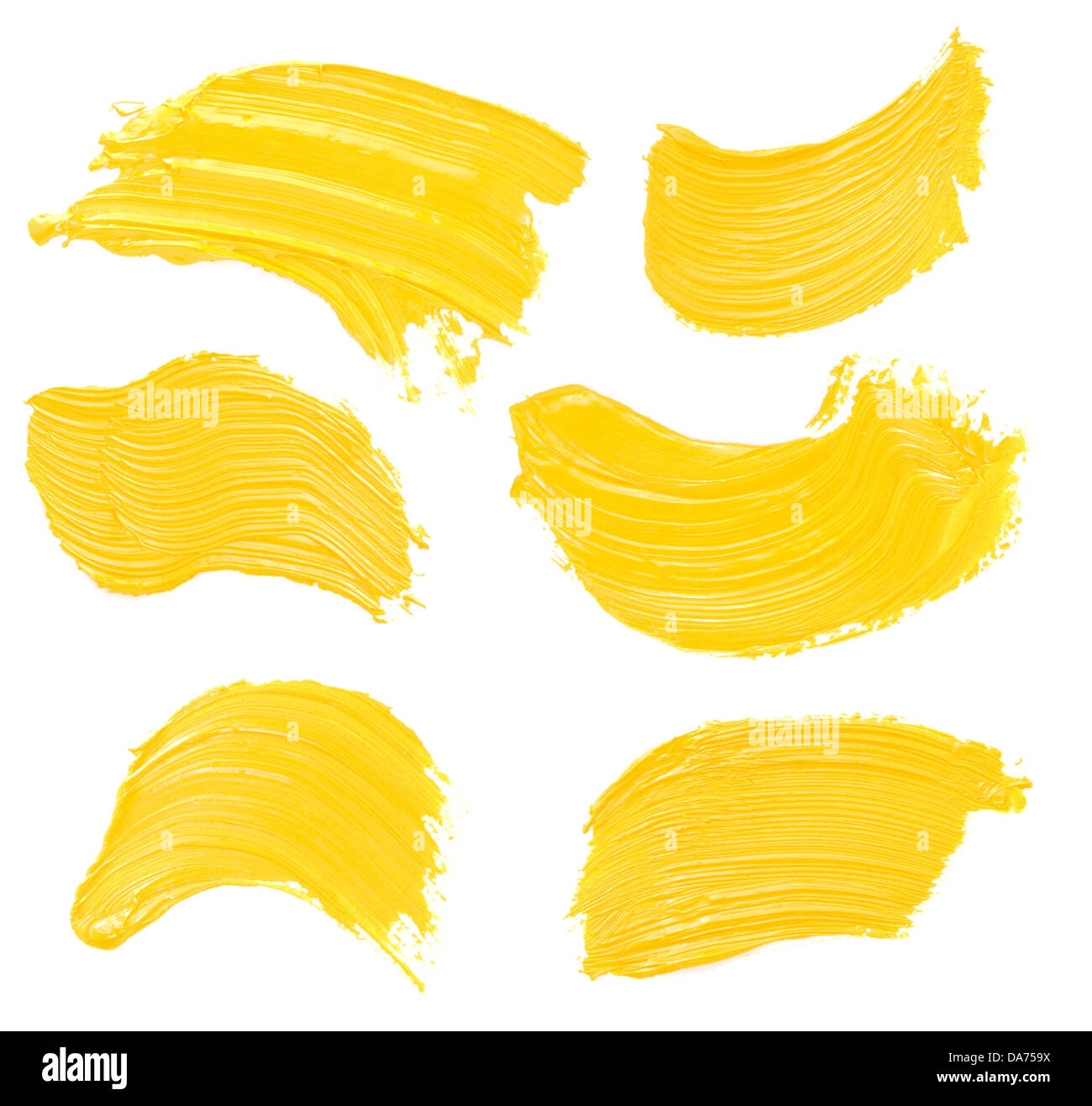 oil paint spot isolated on white background Stock Photo - Alamy