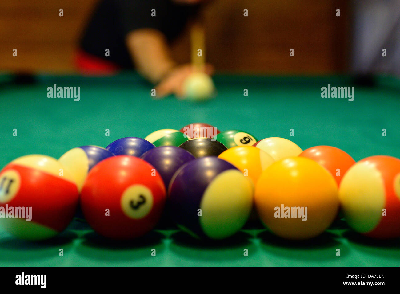 Billiard balls hi-res stock photography and images - Alamy