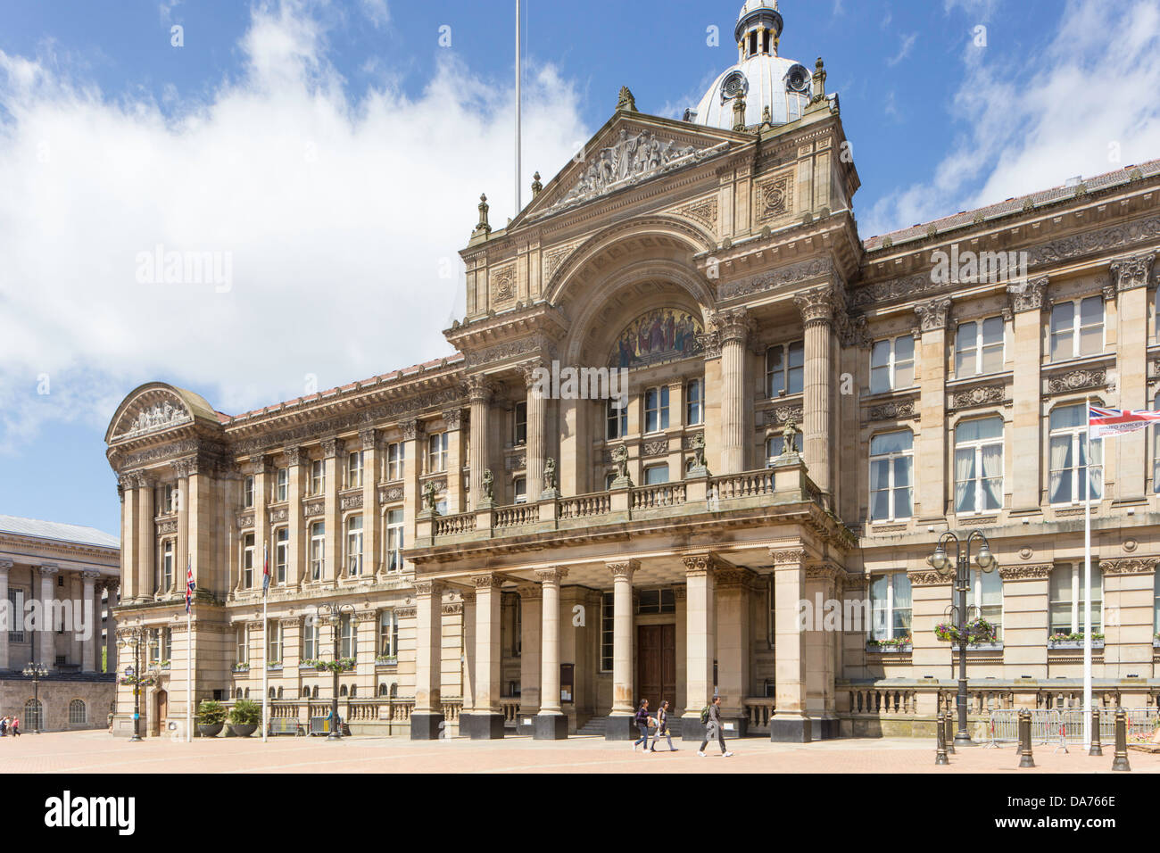 Victoria Square and the Council House building, Birmingham City Centre ...